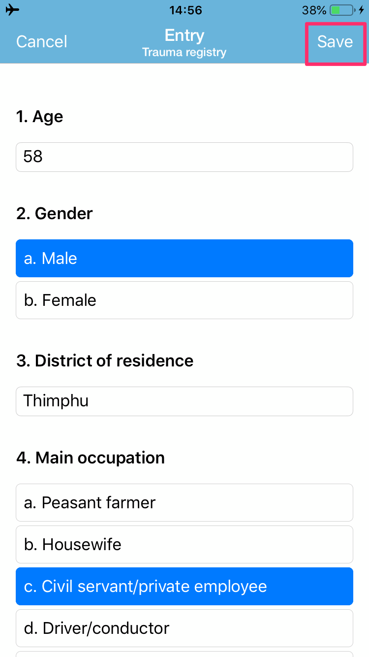 How to collect data while offline - Teamscope Help